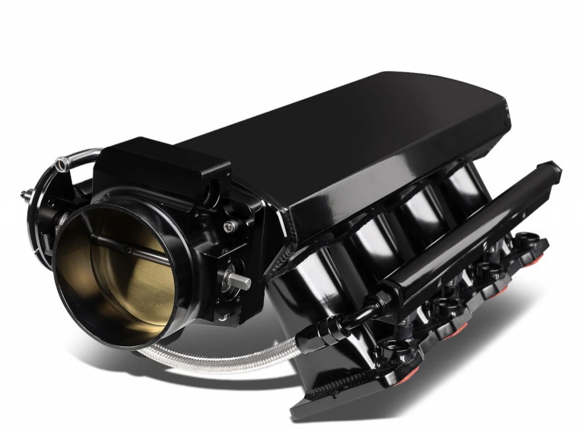 102MM LSX LY6 L92 L99 Intake Manifold Throttle Body LS3 Sheet Metal Re ...